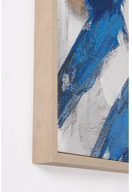 BIZZOTTO Obraz BOLD modrý 124x204 cm