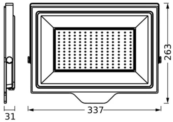 Ledvance - LED Venkovní reflektor FLOODLIGHT ESSENTIAL LED/150W/230V IP65