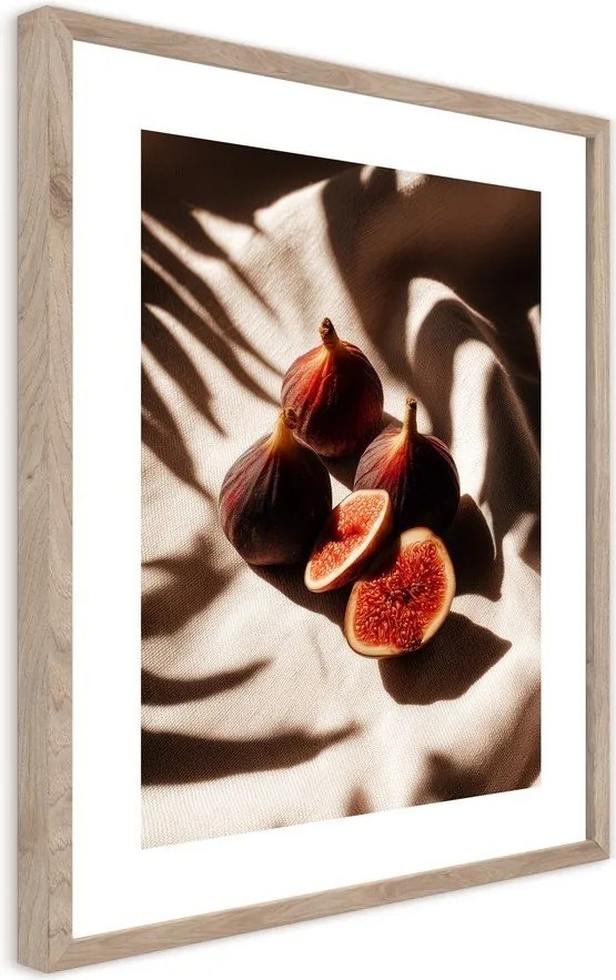 Tištěný obraz s rámem 40x50 cm Ripe Figs – Styler