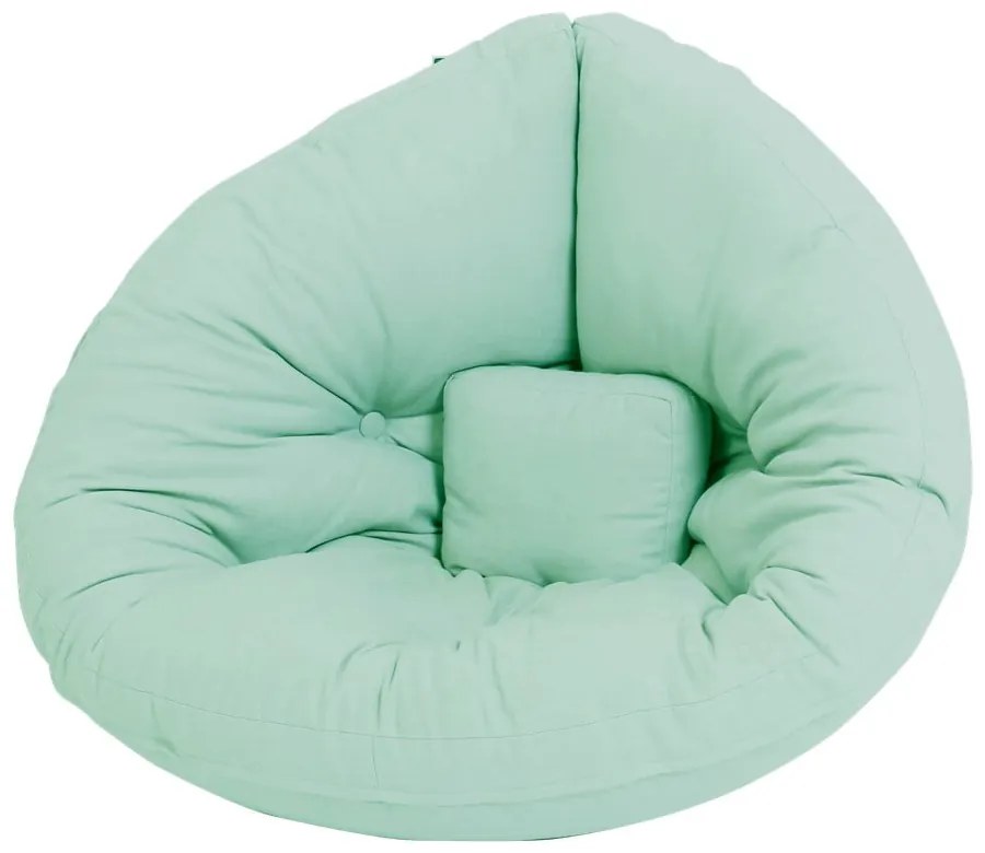Zelené relaxační dětské křesílko Mini Nido - Karup Design
