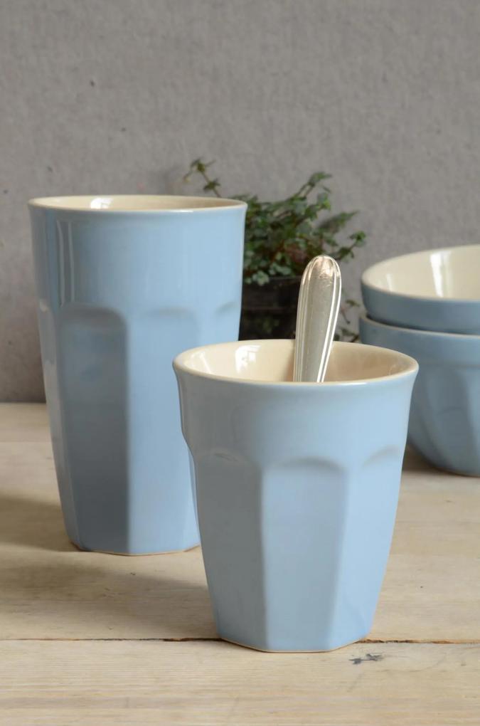IB LAURSEN Latte hrneček Mynte nordic sky 250 ml, modrá barva, keramika