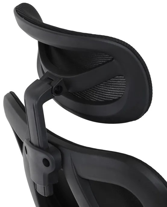 Ergonomická kancelářská židle ORVIN - černá síťovina Barva: černá