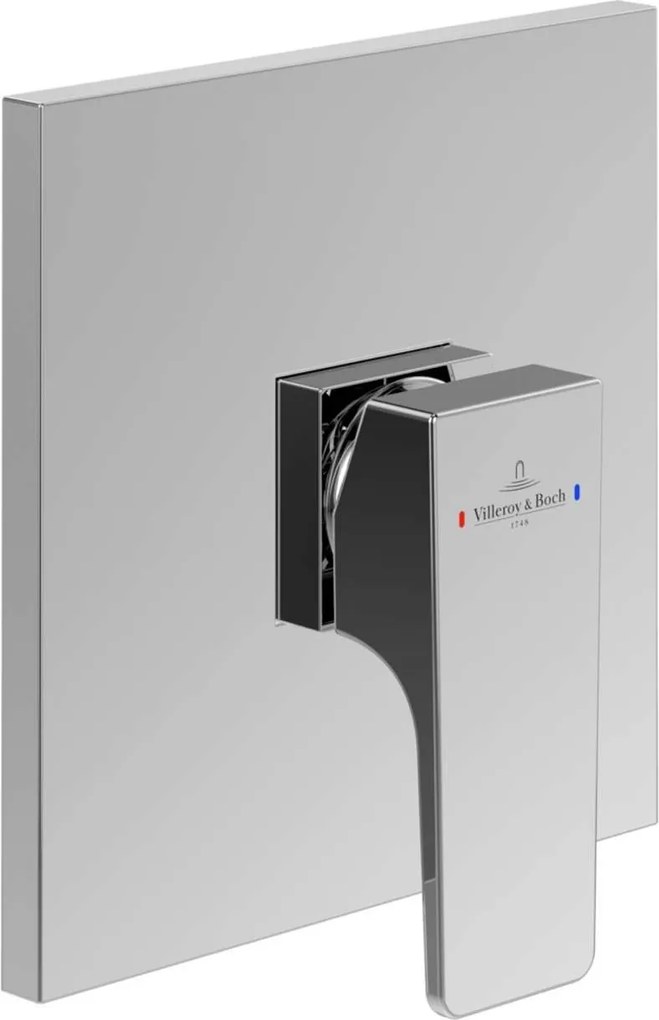 Villeroy & Boch Architectura Square - Sprchová baterie pod omítku, chrom TVS12500200061