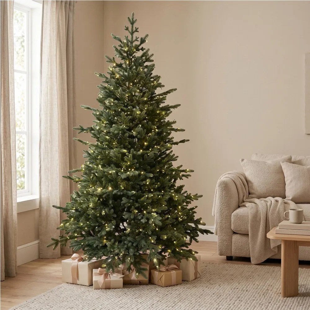 Umělý vánoční stromeček výška 180 cm Spruce Exclusive LED – Můj Stromeček