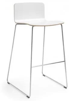 profim Barová dřevěná židle COM K12CV Barva kostry černá kostra GALERIE - moření PROFIm HPL fólie