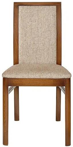 Čalouněná židle Forge, masiv, dub sutter, 43x90x53 cm