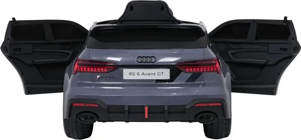 Elektrické autíčko Audi RS6 Avant GT šedé