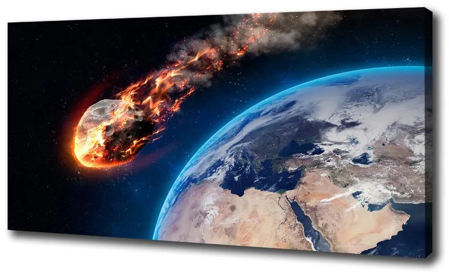 Wallmuralia Foto obraz na plátně Padající meteor 100x50