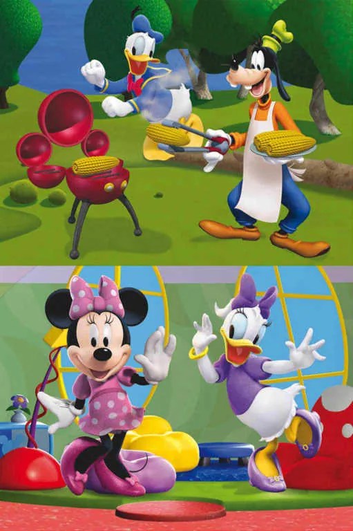 DINO DŘEVO Kostky obrázkové Mickey Mouse set 12ks kubus *DŘEVĚNÉ HRAČKY* dn641174