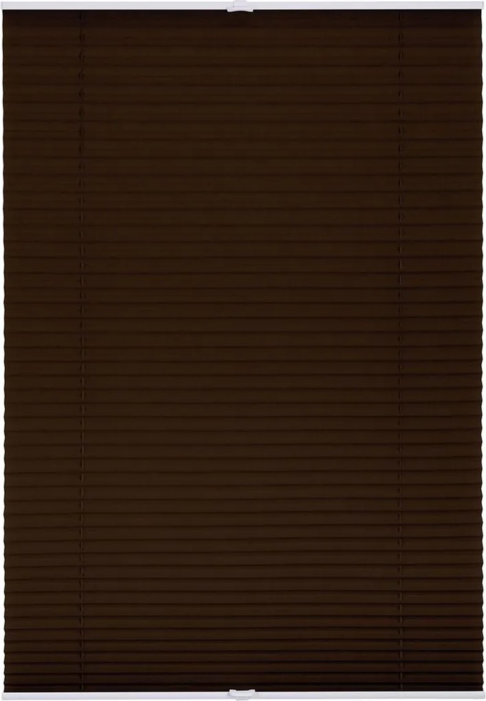 Lichtblick Plisovaná roleta, od 45 x 130 cm (hnědá, 70 x 210 cm)