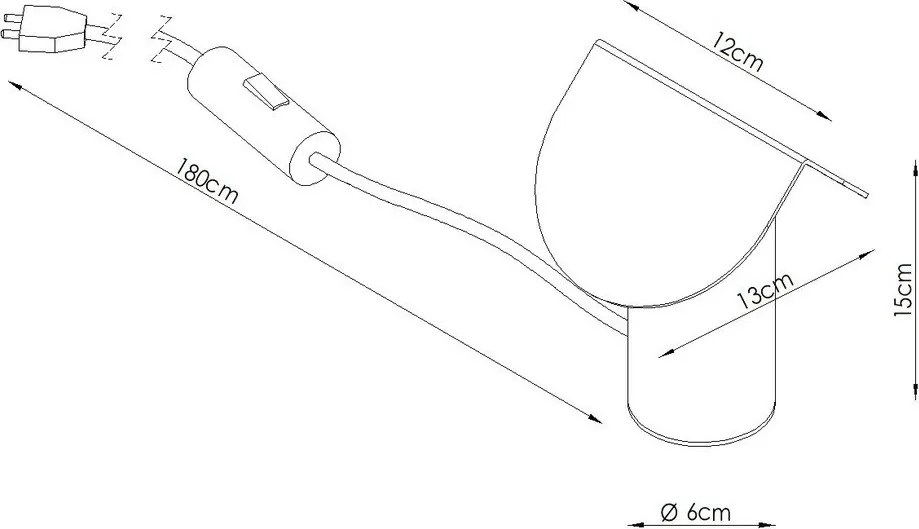 Světle modrá hliníková LED stolní lampa (výška 15 cm) BISCUIT – Thoro