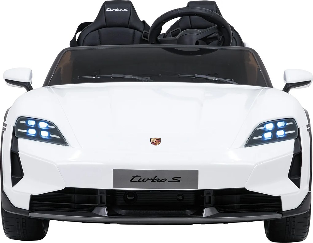 Ramiz Porsche Taycan Turbo S bílé autíčko