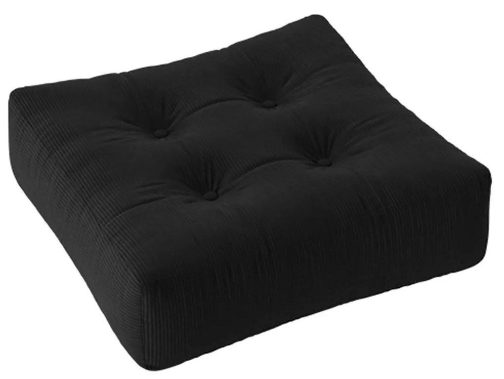 KARUP DESIGN Taburet More Pouf Charcoal 22 × 70 × 70 cm