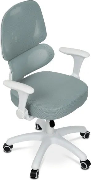 Dětská otočná židle zelená KA-K1063 GRN