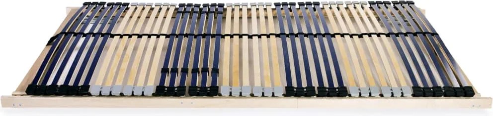 Lamelový rošt postele se 42 lamelami 7 zón 100 x 200 cm 246476
