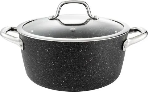 TESCOMA Kastrol PRESIDENT Stone s poklicí ø 24 cm, 4,5 l