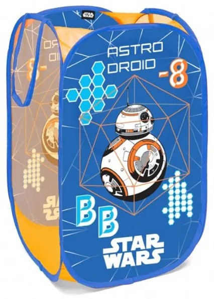 SEVEN Koš na hračky Star Wars BB-8 Polyester 36x36x58 cm