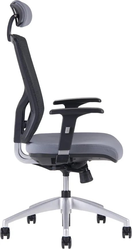 Office Pro Kancelářská ergonomická židle Office Pro HALIA MESH SP – s podhlavníkem, více barev Modrá 2621