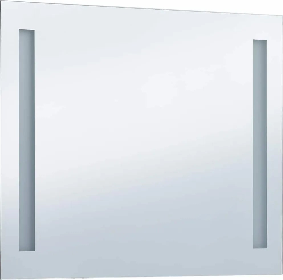 Koupelnové nástěnné zrcadlo s LED osvětlením 100 x 60 cm 144707