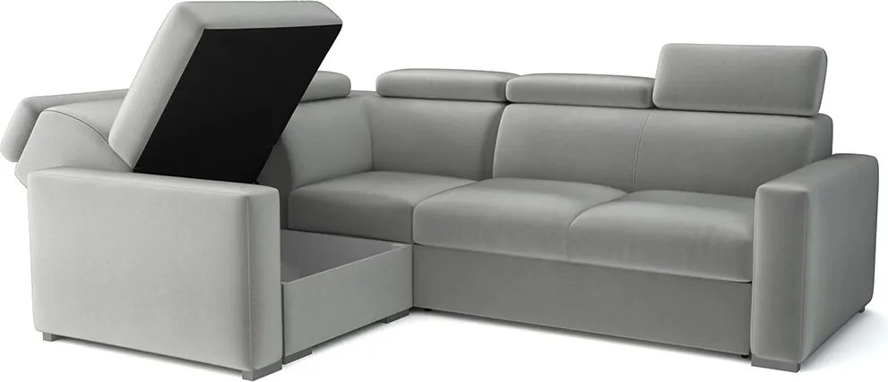 Sedací souprava PEDRO L | 200x250 | rozkládací + úložný prostor | VÝBĚR TKANIN