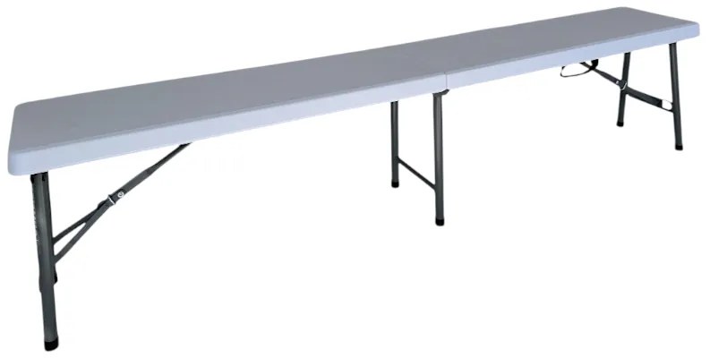 Plastová skládací lavice 180 cm