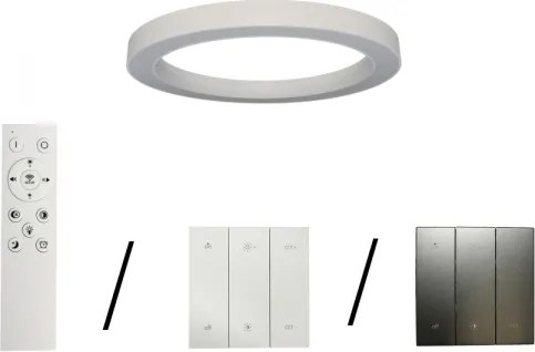 LED Stropní svítidlo LED/80W/230V 3000/4000/6500K pr. 80 cm bílá