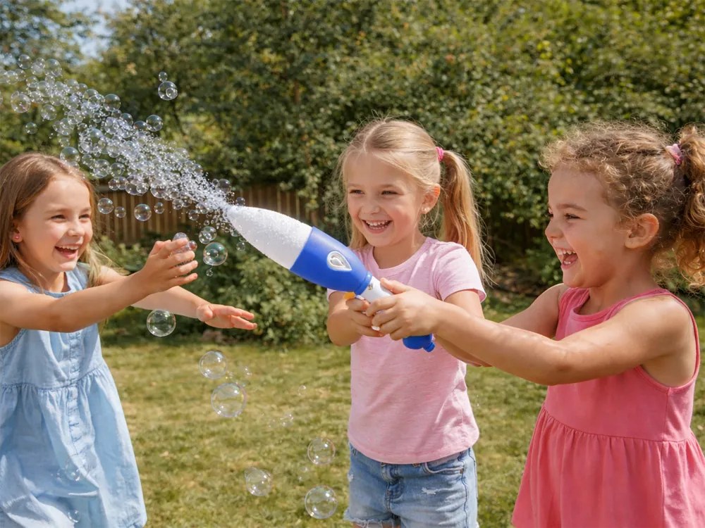 Tomido Dětská pistole PERO psaní a kreslení bublinami