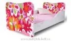 Dětská postel Květy A3 - 140x70cm