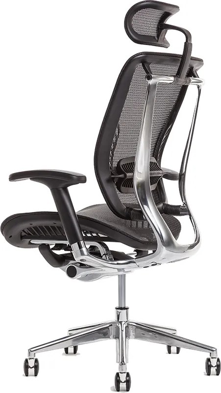 Office Pro Kancelářská ergonomická židle Office Pro LACERTA — více barev, nosnost 150 kg Antracit