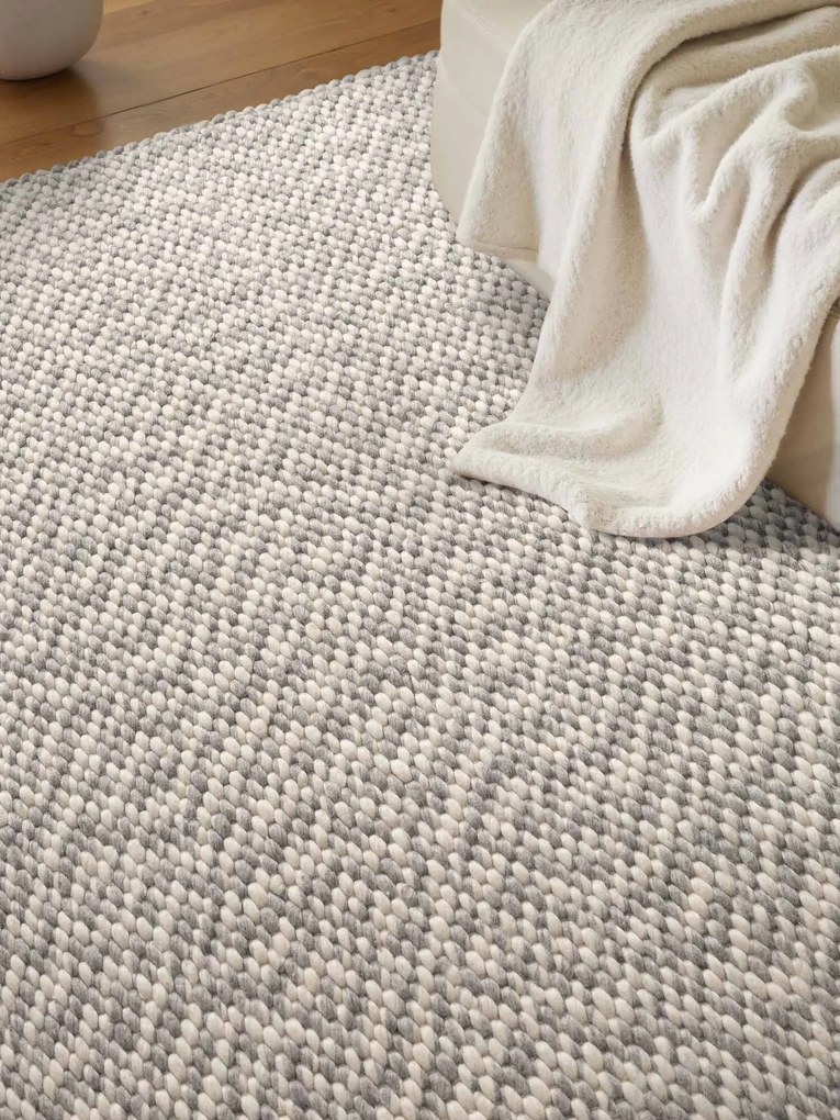 ELLE Decoration, Kusový koberec Lyon Beans 106317 Natural Cream Grey z kolekce Elle, 140x200, šedá, ložnice
