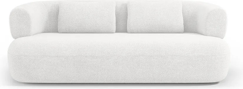 Slonovinová pohovka z textilie bouclé 178 cm Jenny – Micadoni