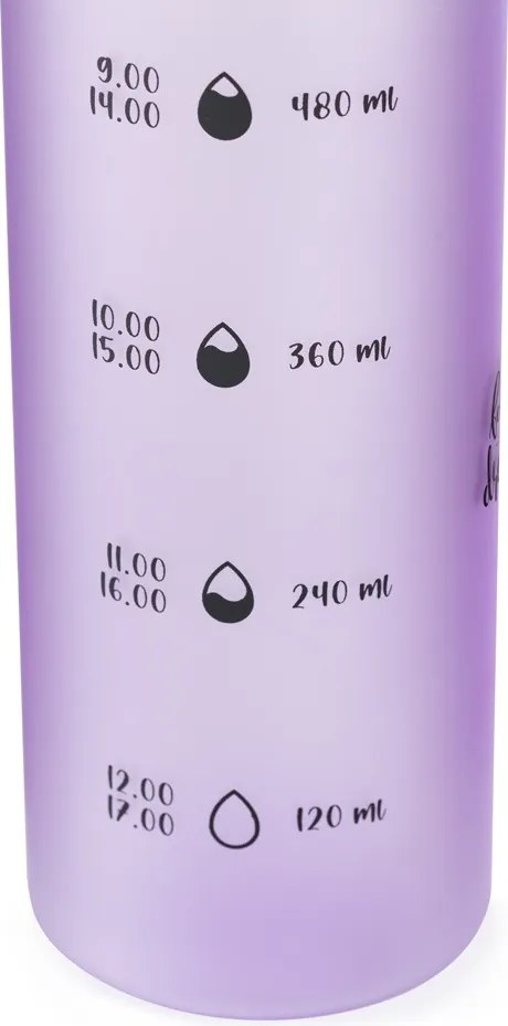 Oxybag OXY CLiCK PASTELINi - láhev na pití 600 ml, fialová