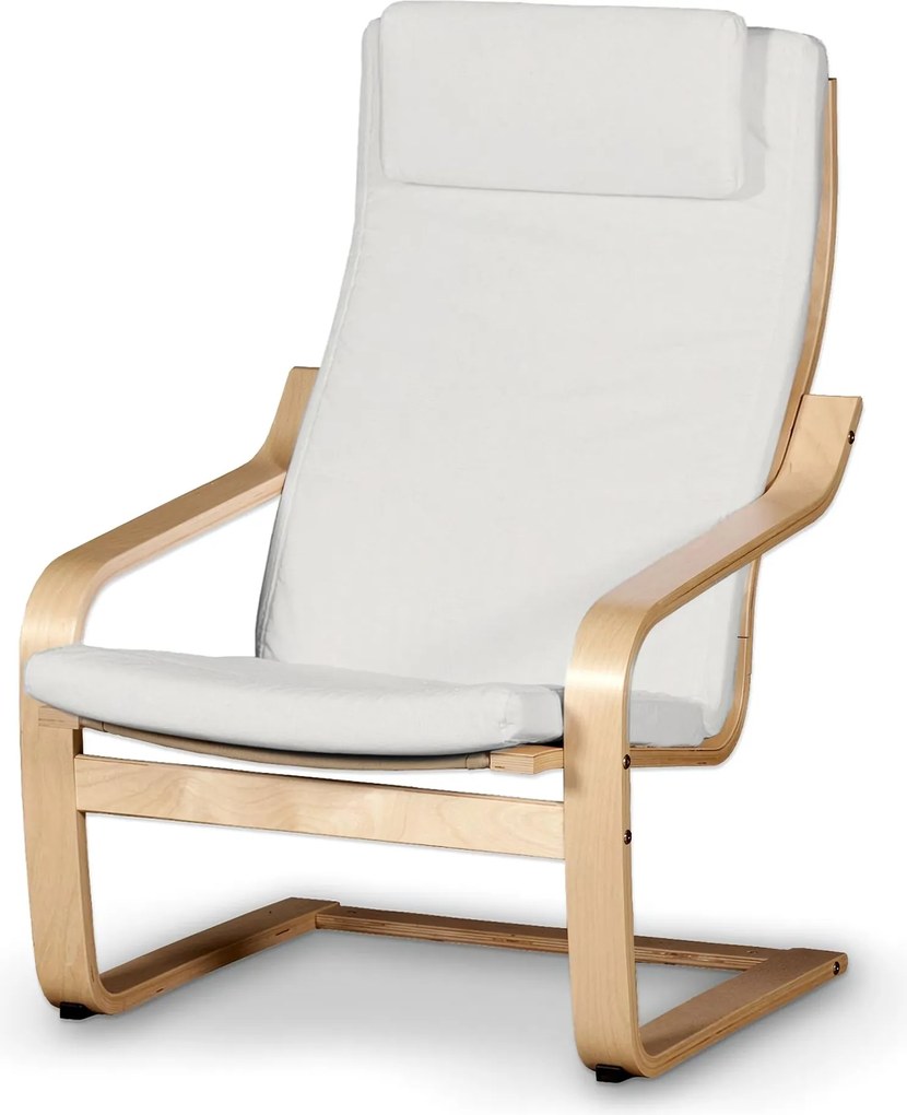 Sedák na křeslo IKEA Poäng II barva béžová látka pletený vzor