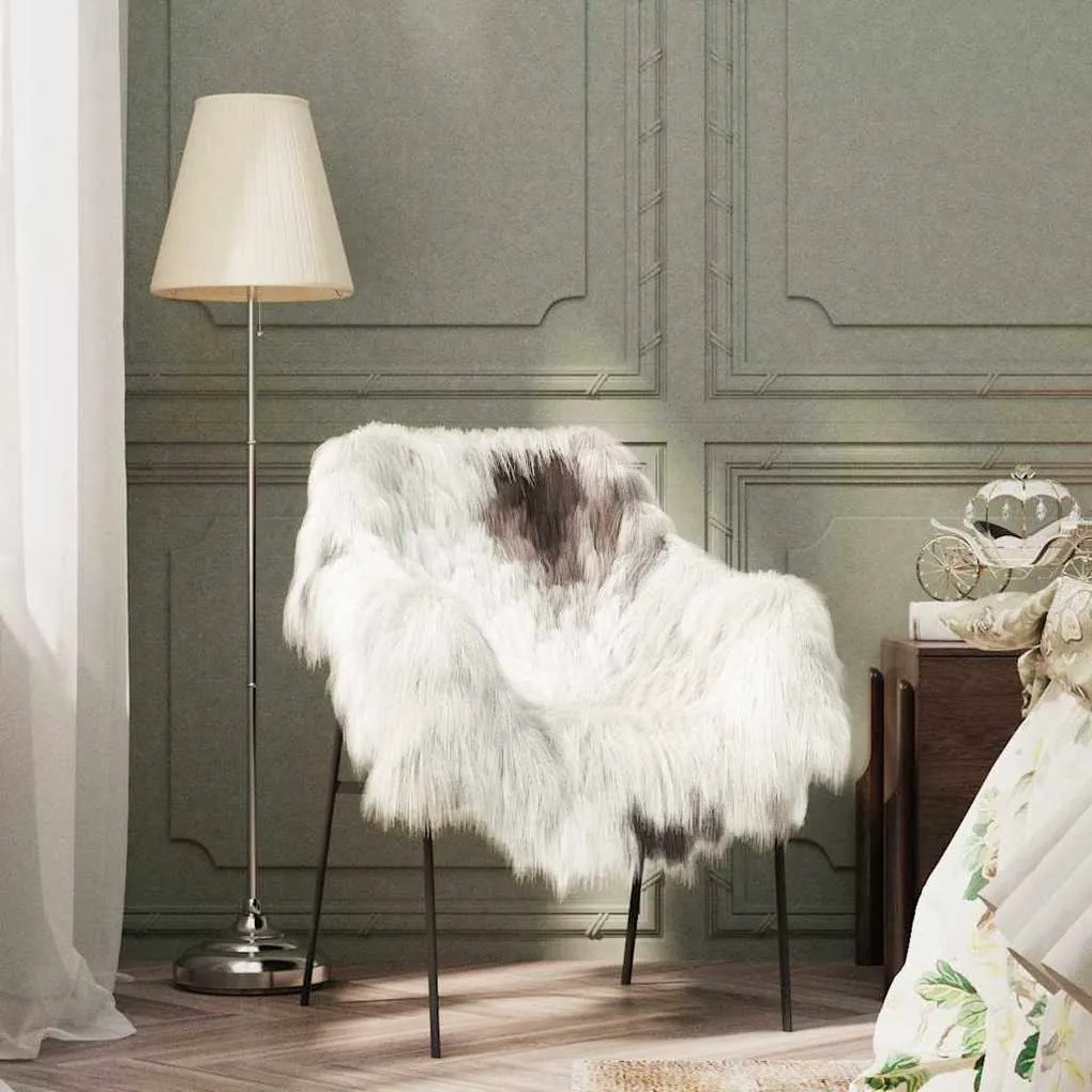 Ovčí kůže smíšená barva (60-70) x (90-100) cm 335863