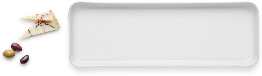 EVA SOLO Servírovací talíř Legio Nova bílý 37 x 13 cm