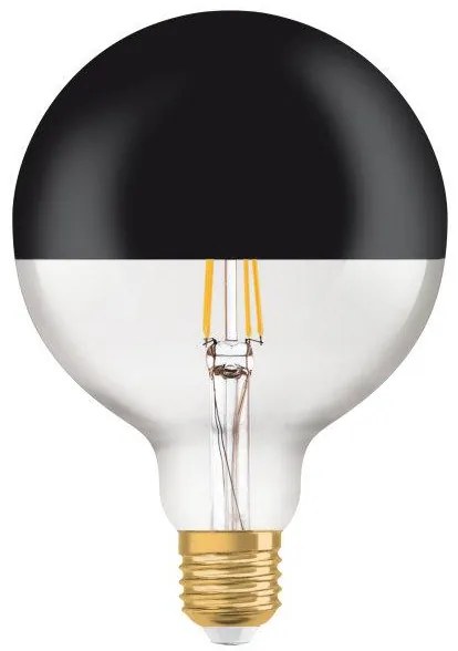 LED žárovka LED Filament 7W 52W Ozdobná Osram VINTAGE RF 1906 černá