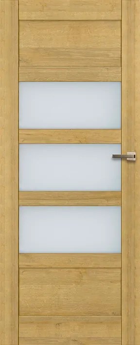 Interiérové dveře vasco doors BRAGA model B Průchozí rozměr: 70 x 197 cm, Orientace dveří: Levé dveře, Dekor: Buk jasmínový