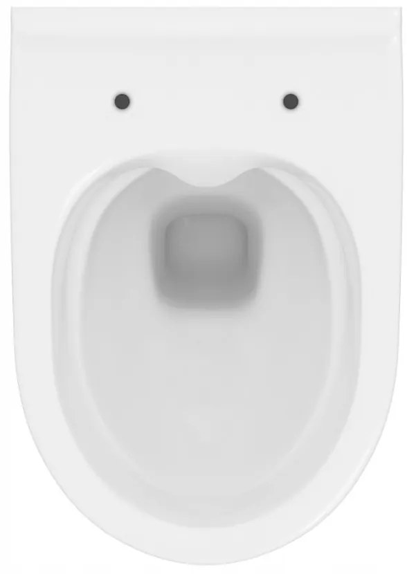 Cersanit Mille Plus CleanOn, závěsná wc mísa bez sedátka, bílá, K675-007