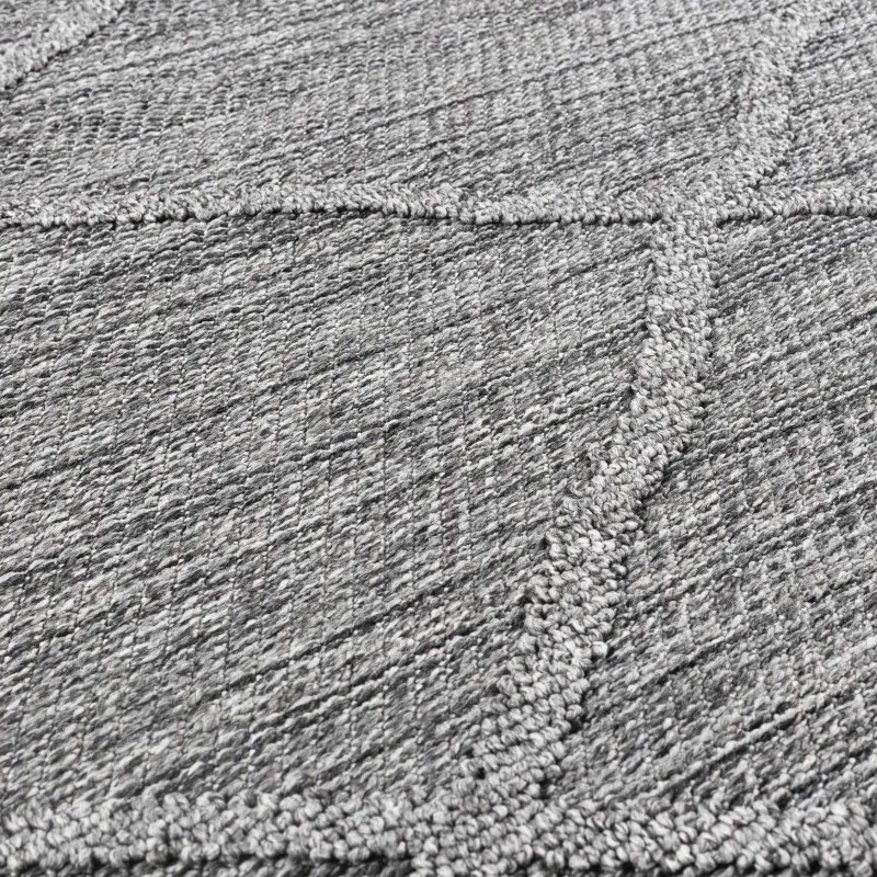 Ayyildiz, Kusový koberec Patara 4952 Grey – na ven i na doma, 200x290, šedá, chodba / předsíň