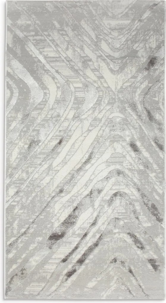 Koberec Monaco4, 80x150 cm, krémový/šedý