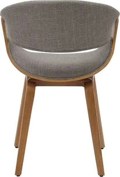 Designová jídelní židle Taariq šedá