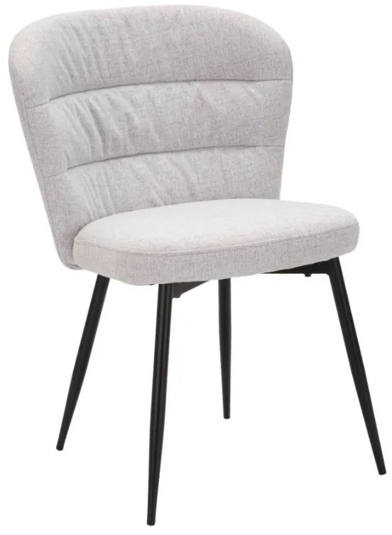 Designová jídelní židle Bardolph šedá
