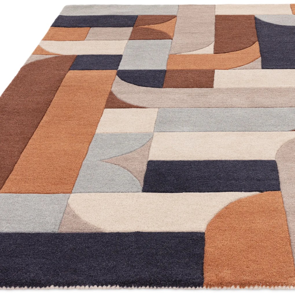 Tribeca Design Kusový koberec Blondie Klotski Terracotta Rozměry: 160x230 cm