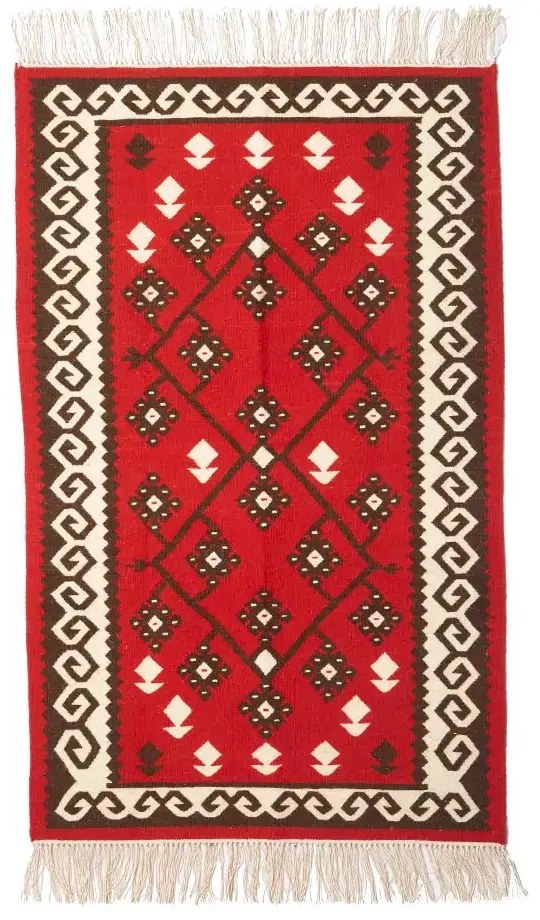Vlněný Kilim "Vinná réva"