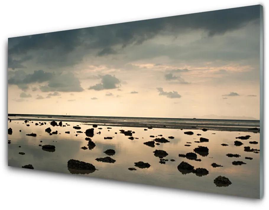 akrylový obraz Voda Krajina 120x60 cm