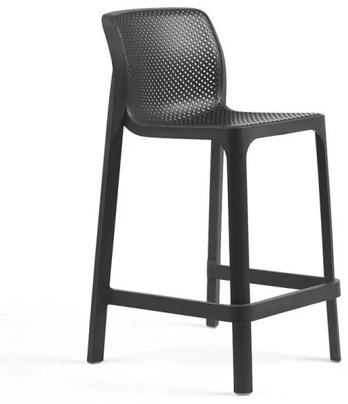 Nardi Barová židle Net Stool Mini 65cm Barovka Net Stool Mini ANTRACIT 40356.02.000
