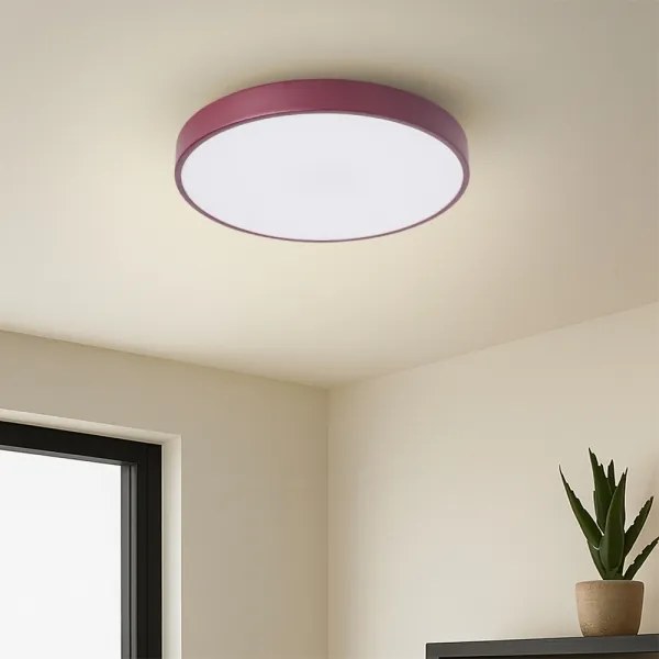BRILAGI-LED Stm stropní svítidlo POOL LED/36W/230V 3000-6000K 30 cm burgundy+DO