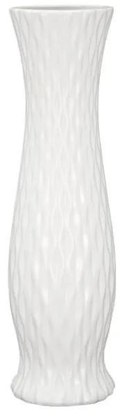 Bílá keramická váza Mauro Ferretti, výška 59,5 cm