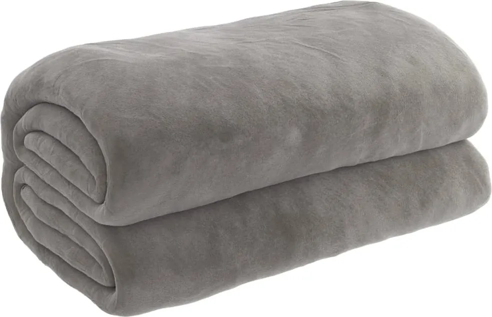 Zátěžová deka s povlečením šedá 200 x 230 cm 13 kg textil 3154896