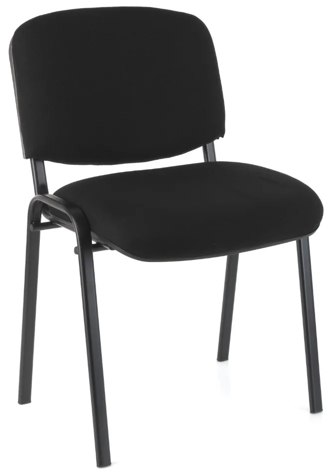 Konferenční židle Viva N, černé nohy, černá
